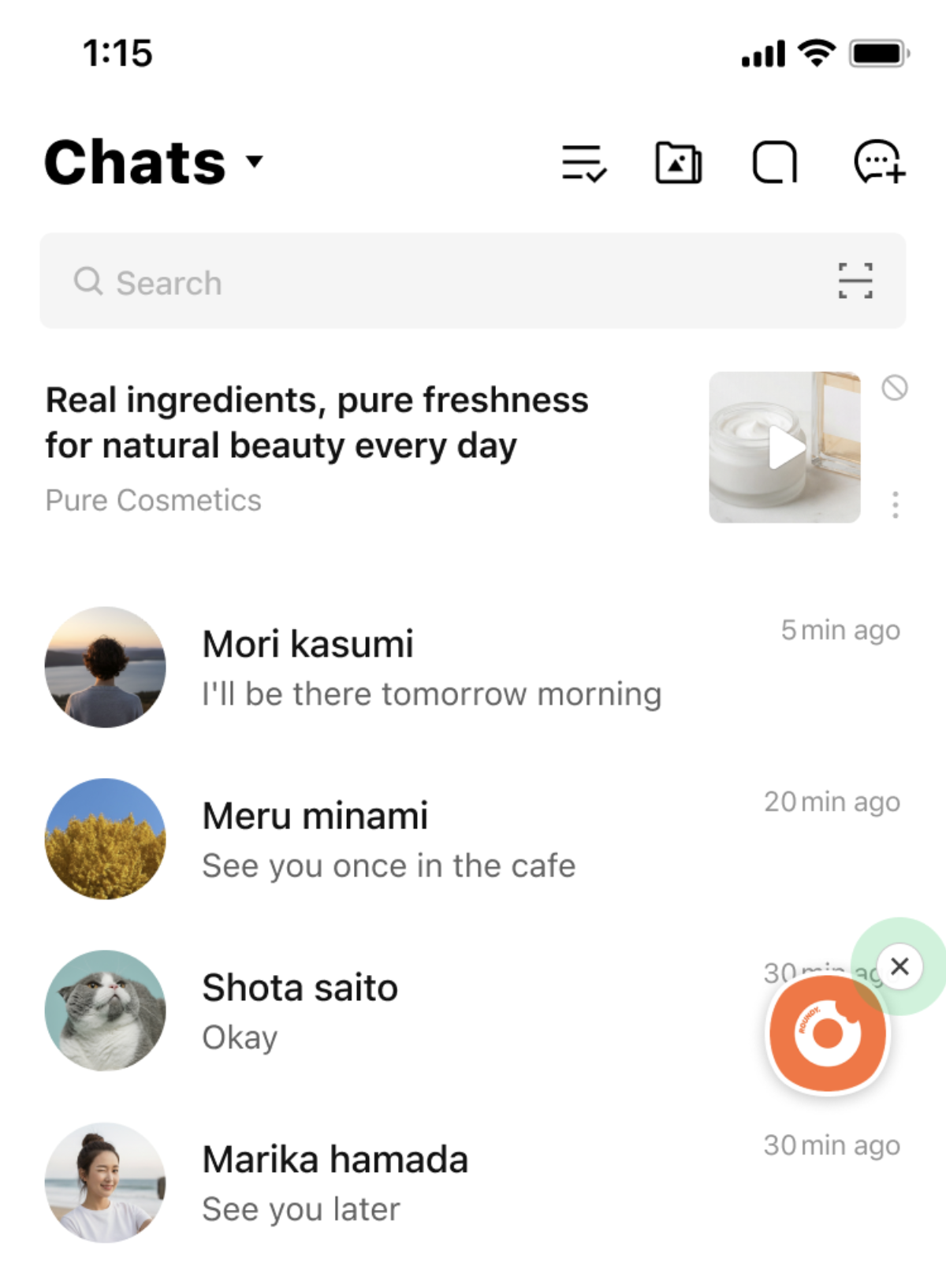 การ Minimize ตัว LINE MINI App และ LIFF app จะมีการเปลี่ยนแปลงใน LINE v15.20.0 เป็นต้นไป